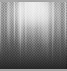 Glow light effect beam rays sunlight Royalty Free Vector