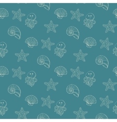 Abstract sea shell Royalty Free Vector Image - VectorStock