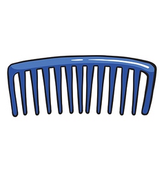 A comb Royalty Free Vector Image - VectorStock