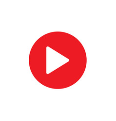 Play video graphic icon design template Royalty Free Vector