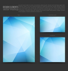 Design Elements Template Royalty Free Vector Image