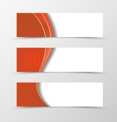 Set banner grid design Royalty Free Vector Image