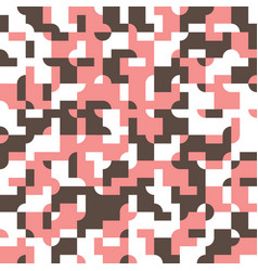 Abstract decorative circles corner pattern Vector Image