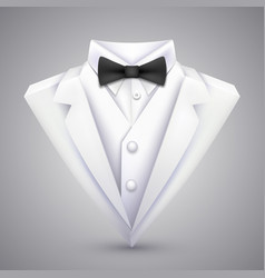 Jacket on a white background Royalty Free Vector Image