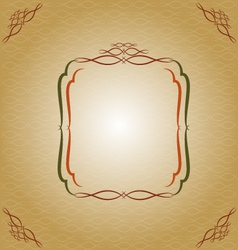 Frames borders greeting card design Royalty Free Vector