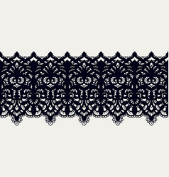 Lace seamless pattern Royalty Free Vector Image