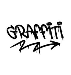 Graffiti vandal pattern Royalty Free Vector Image