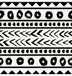 Tribal seamless pattern Royalty Free Vector Image