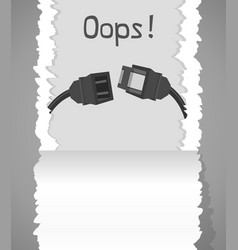 Website is down Royalty Free Vector Image - VectorStock