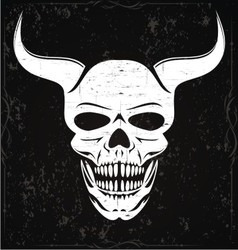 Skull face Royalty Free Vector Image - VectorStock