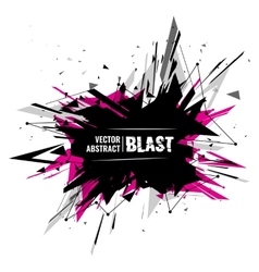An abstract explosion Royalty Free Vector Image