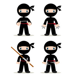 Ninja Royalty Free Vector Image - VectorStock