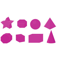 Set children learning math Royalty Free Vector Image