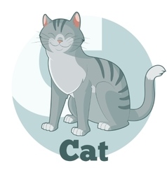 Abc cartoon catfish Royalty Free Vector Image - VectorStock