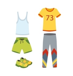 Sports clothing Royalty Free Vector Image - VectorStock