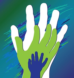 Three Hands Together Vector Images (over 550)