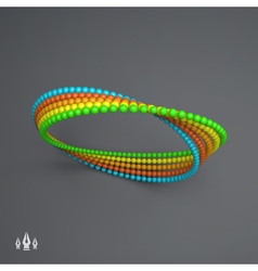 Mobius strip variation Infinity Sign Moebius loop Vector Image