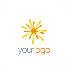 Gold star geometry shine logo Royalty Free Vector Image