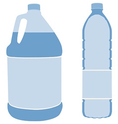 Big bottle water Royalty Free Vector Image - VectorStock