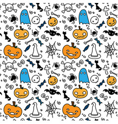 Fantastic creatures animal pattern cute Royalty Free Vector