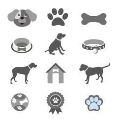 Pet icon set Royalty Free Vector Image - VectorStock
