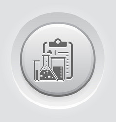 Laboratory analysis flat icon Royalty Free Vector Image