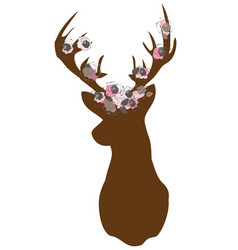 Rustic floral wedding clip art Royalty Free Vector Image