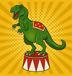 Dinosaurs cartoon character brachiosaurus Vector Image