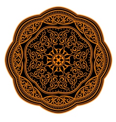 Ornamental circle design Royalty Free Vector Image