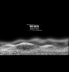 Data analytics infographic Royalty Free Vector Image