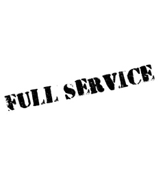 Full Service rubber stamp Royalty Free Vector Image