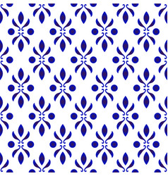 Porcelain pattern design Royalty Free Vector Image