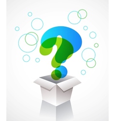 Hot question mark icon Royalty Free Vector Image