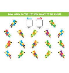 Counting educational game for kids wild animals Vector Image