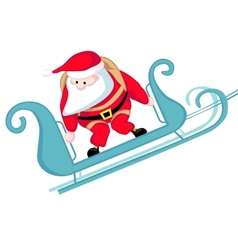 Cartoon Santa Royalty Free Vector Image - VectorStock