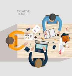 Creative team Royalty Free Vector Image - VectorStock