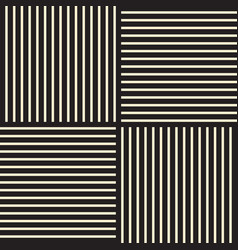 Square line seamless pattern Royalty Free Vector Image