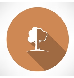Abstract tree icon Royalty Free Vector Image - VectorStock
