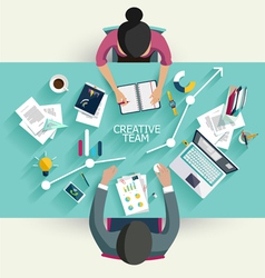 Creative team Royalty Free Vector Image - VectorStock