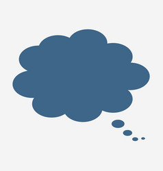 Thinking cloud icon Royalty Free Vector Image - VectorStock