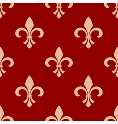 Red royal pattern Royalty Free Vector Image - VectorStock