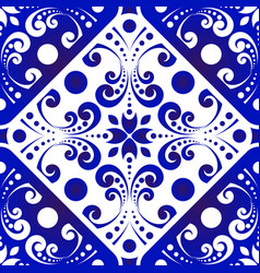 Cute blue pattern Royalty Free Vector Image - VectorStock