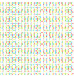 Binary code pattern Royalty Free Vector Image - VectorStock