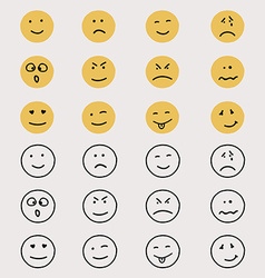 Presenter emoticons Royalty Free Vector Image - VectorStock