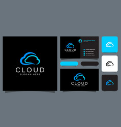 Isometric modern cloud technology and networking Vector Image