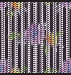 Seamless chevron pattern fabric textile Royalty Free Vector