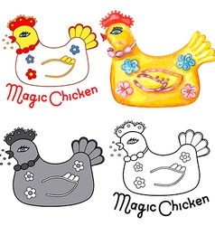 Chicken Royalty Free Vector Image - VectorStock