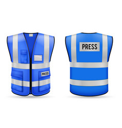 Professional protective clothes and safety helmet Vector Image