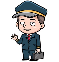 Pilot and navy captain hat Royalty Free Vector Image
