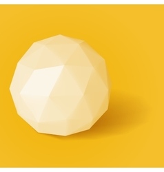 Stage yellow lights abstract sparkling background Vector Image